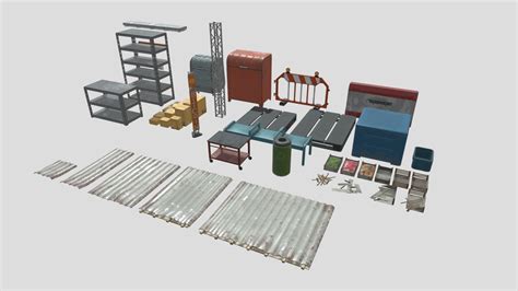 Full Asset Pack Buy Royalty Free 3d Model By Carlcapu9 [8589cf6] Sketchfab Store
