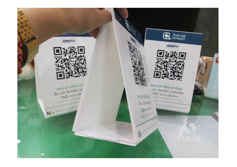 ป้ายตั้งโต๊ะscanqrcode Stickerติดฟิวเจอร์บอร์ด Swork จัดให้ค่ะ อะคริลิคตั้งโต๊ะ 🙏🙏ขอบคุณ
