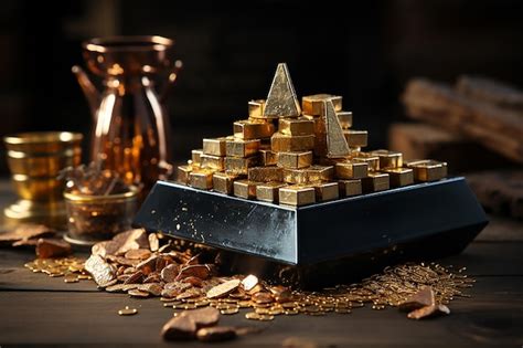 Premium Ai Image Rising Gold Prices Investment Concept