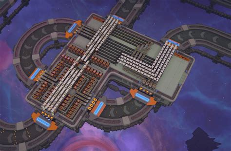 Blueprint Stacker2lvl Dual 12x Input On North Side Full 12x Output