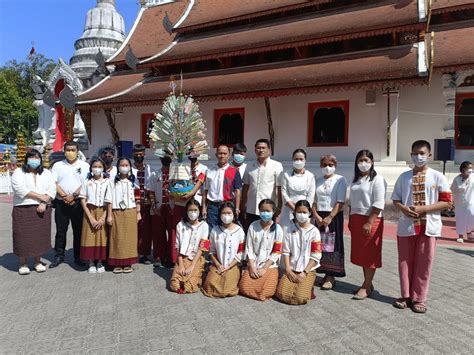 ร่วมทำบุญฯ จุลกฐินวัดสันทรายหลวง Sansailuang School Ssl Ac Th