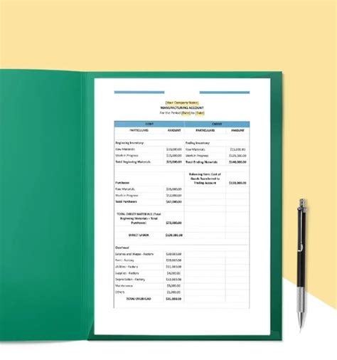 Construction Statement Of Final Account Template Prewrite