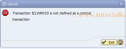 ICLWM SAP Tcode BDT FNOL Field Groups Authoriz