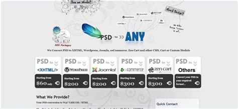 40 Psd To Htmlcss Conversion Slicing Coding Services Coding Web