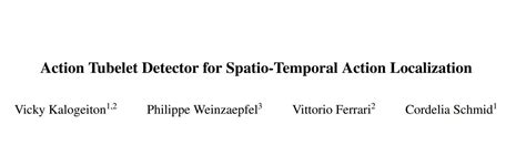 Object Detection From Video Tubelets With Convolutional Neural Networks 郑之杰的个人网站