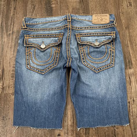 Baggy True Religion Shorts Fit Really Well Zero Depop