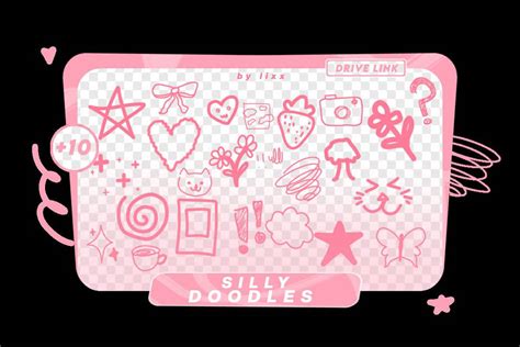 Silly Doodles Pack O1 By Lixxbth On Deviantart