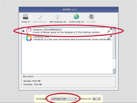montar raspbian en raspberry pi eurek wiki