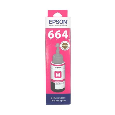 Jual Epson Tinta T664 1 Set 664 Paket 4 Warna Shopee Indonesia