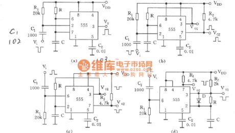 Types Of Basic Circuits Of The Single Steady Trigger Composed Of Amplifier Circuit