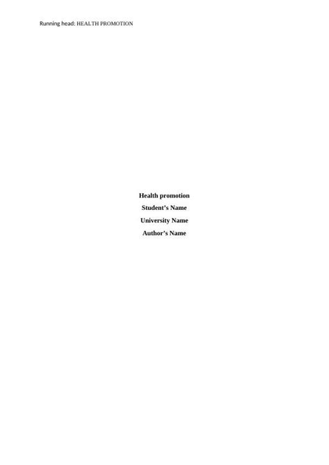 Evaluation Of Obesity Control Campaign In Australia Desklib