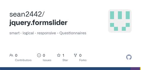 Github Sean Jquery Formslider Smart Logical Responsive