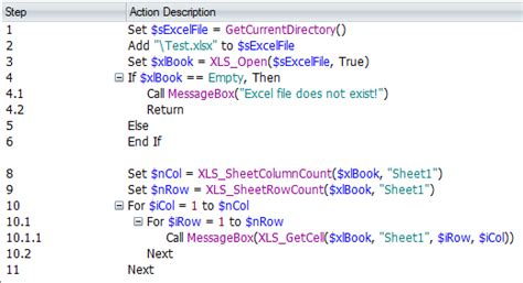 How To Read Excel File RobotSoft