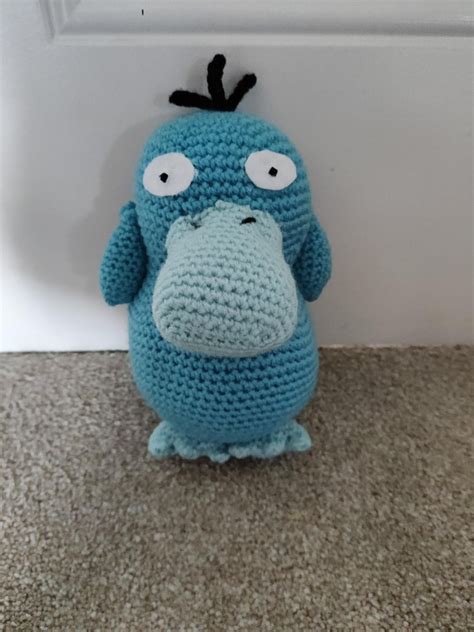 Shiny Psyduck R Crochet
