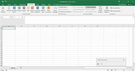 Step By Step Guide To Use Excel Recorder To Calculate The Invoice Total