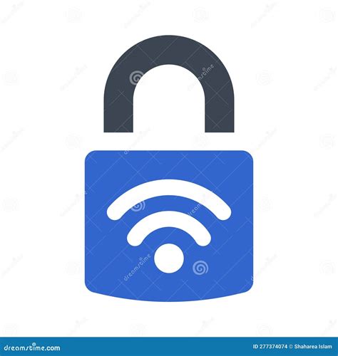 Smart Lock Icon Stock Vector Illustration Of Icon Wifi 277374074