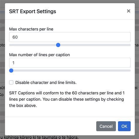 Exporting A Transcript Te Hiku Media