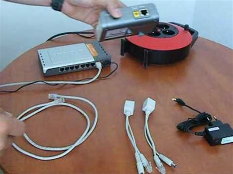 Podłączanie kamery IP przez adapter PoE YouTube