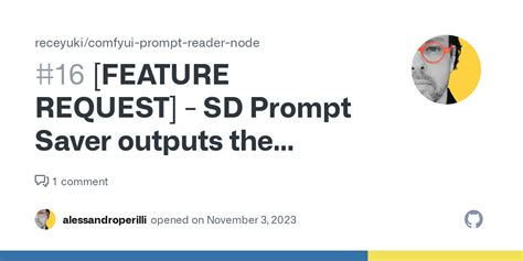 Feature Request Sd Prompt Saver Outputs The Generated Filename