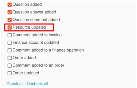 Setting The Notifications For The Resources Plugin Redmineup Help