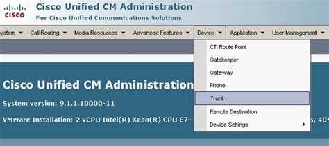 Cucm To Cube Integration Configuration Example Octa Networks