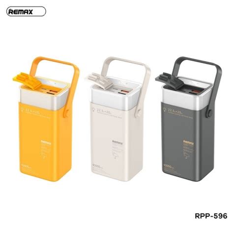Sạc Dự Phòng Dung LƯỢng LỚn Remax Rpp 596 40000mah Pin Dự Phòng Sạc