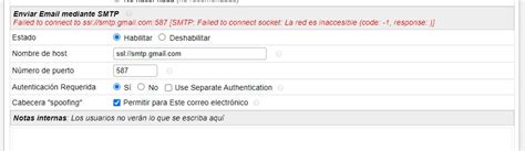 Problem When Configuring Emails With Smtp Osticket Forum