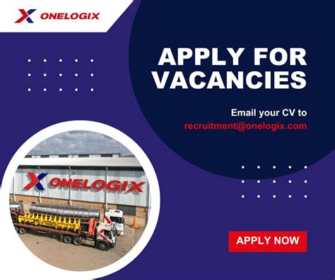 Onelogix Onelogixgroup Joinourtram Jobvacancy Logisticscompany