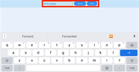 在 Android 平板电脑上保存 VEXcode EXP Blocks 项目 VEX 图书馆
