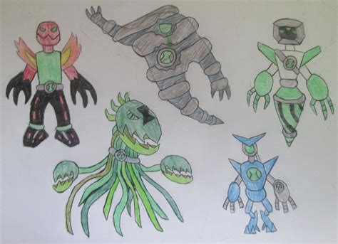 Some More Ben 10 Transformation I By General Dark S On Deviantart