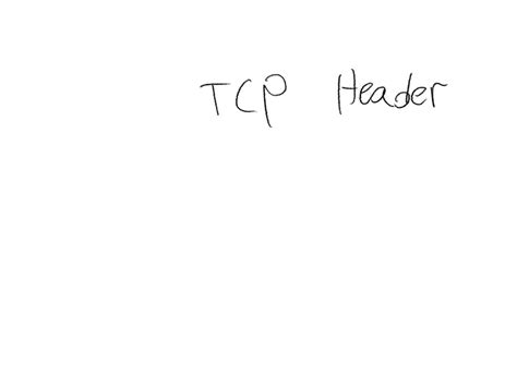 What Information Is In The Payload Section Of The Tcp Segments