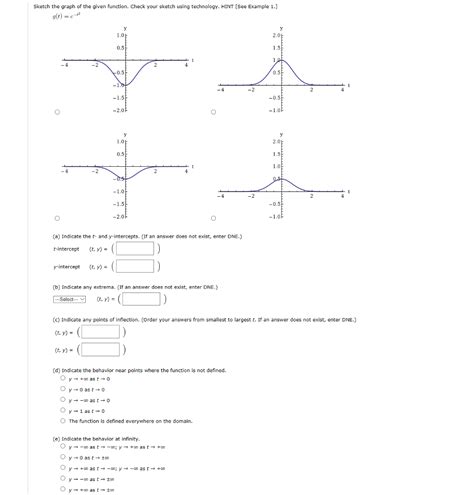 Solved Sketch The Graph Of The Given Function Check Your Chegg