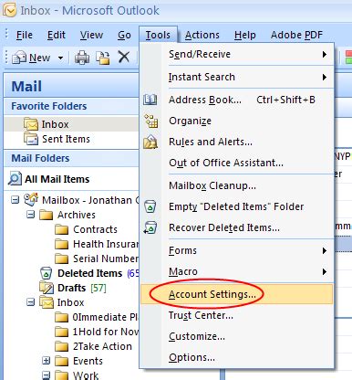 Faq Email Setup Outlook Support