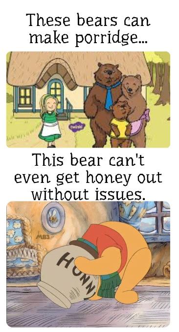 Honey Bear Memes Bear Puns Funny Bear Memes