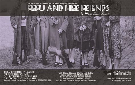 The Department Of Theater And Senior Company 2012 Fefu And Her Friends