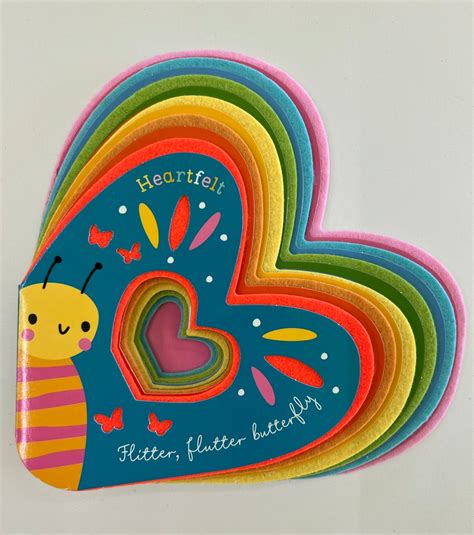 Heartfelt Flitter Flutter Butterfly Book Hc National Butterfly Center