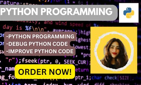 Provide Expert Python Programming Coding And Debugging Services By