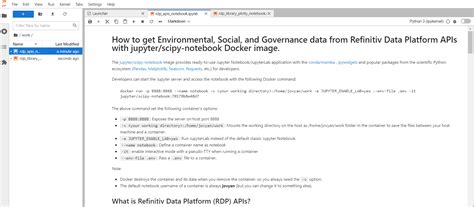 How To Set Up And Run Data Science Development Environment With Jupyter