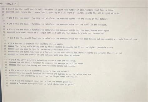Solved 1 A 00 Use The Read Csv Function To Read In The