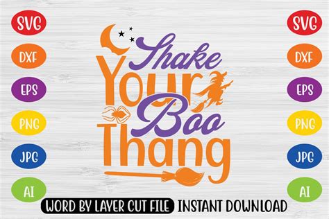 Shake Your Boo Thang Svg Cut File Graphic By Kfcrafts Creative Fabrica
