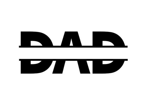 Dad Monogram Svg Mom Monogram Svg Mum Monogram Svg Dad Cut File Mom Cut File Fathers Day