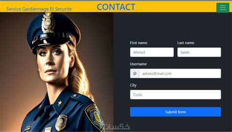 موقع ويب احترافي و متجاوب Html Css Bootstrap خمسات