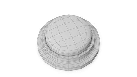 Push Button 3d Model By Hdpoly