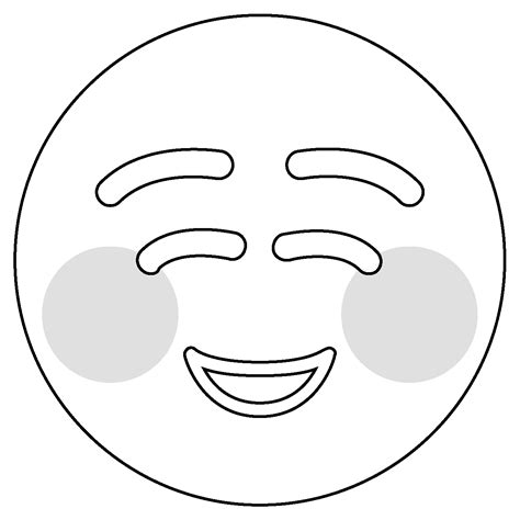 Printable Coloring Pages Emoji