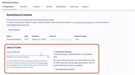 Sonarqube Server Lines Of Code Documentation