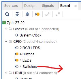 How To Connect Switches And LEDS To Zynq FPGA In Vivado Electrical Engineering Stack Exchange