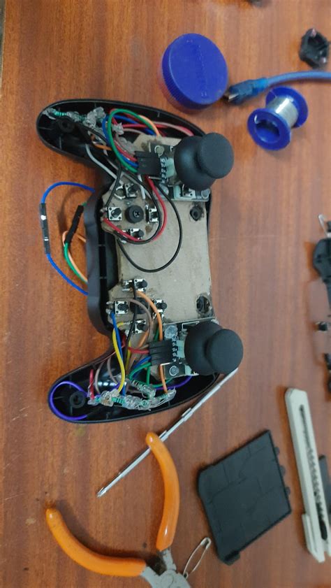 Guys Its My First Time Building Something Yes It Works Just Need To Add Shoulder Buttons It