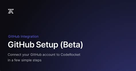 Github Setup Beta Coderocket Documentation