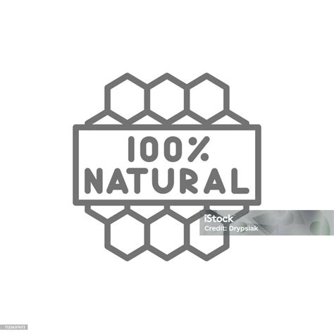 허니 콤 천연 꿀 제품 라인 아이콘입니다 흰색 배경에 고립 개념에 대한 스톡 벡터 아트 및 기타 이미지 개념 개념과 주제 건강한 식생활 Istock