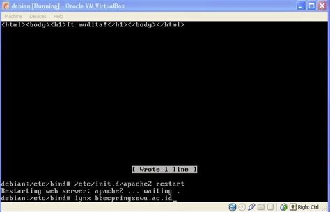 Konfigurasi Server Pada Debian Tentang Komputer